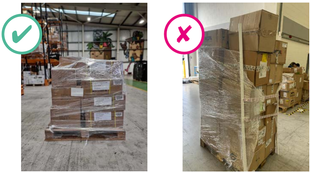 Preparing Stock To Send To Huboo (Goods In Minimum Requirements)