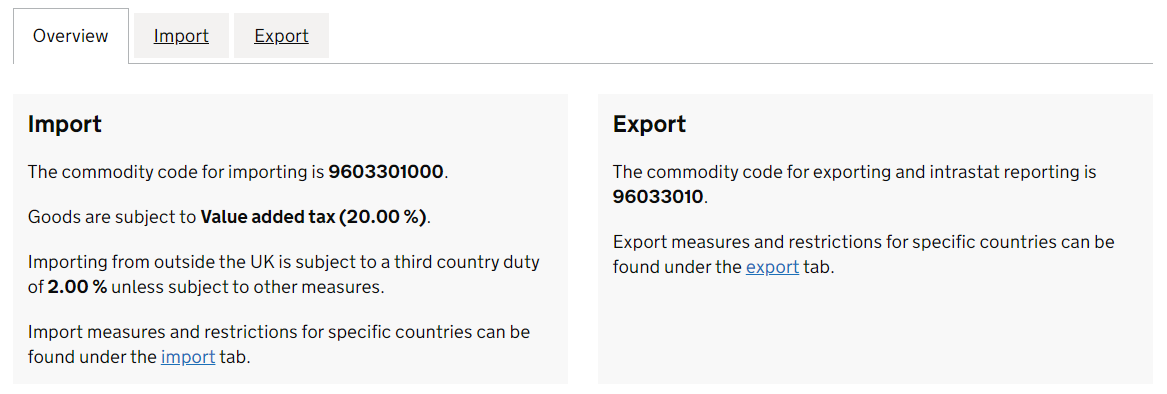 Finding The Correct Commodity Code For Your Products
