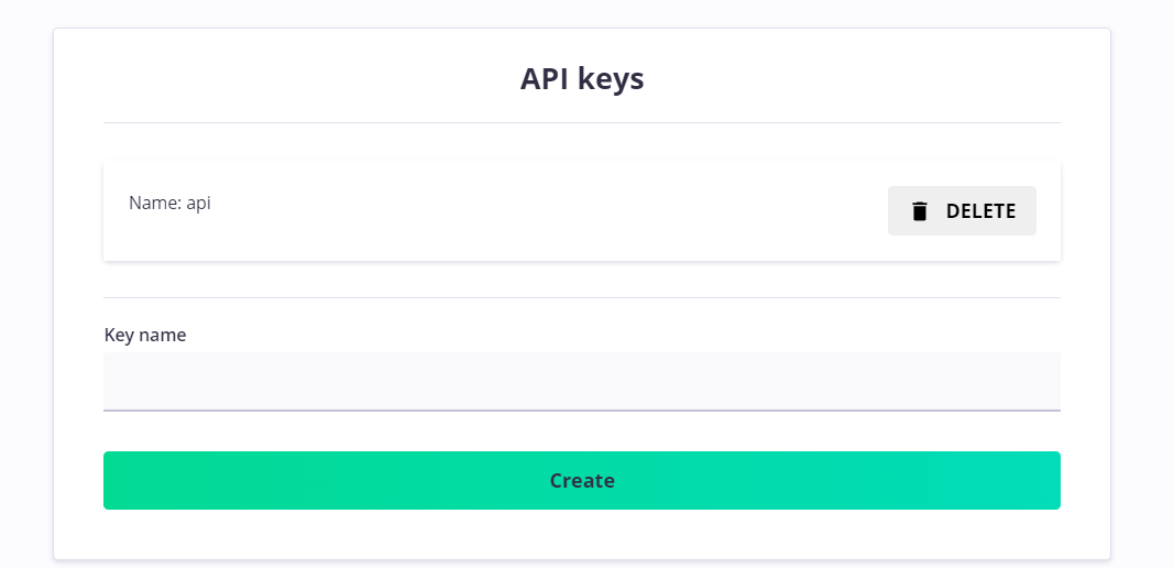 Open API > Generating Auth Token (Production Environment)